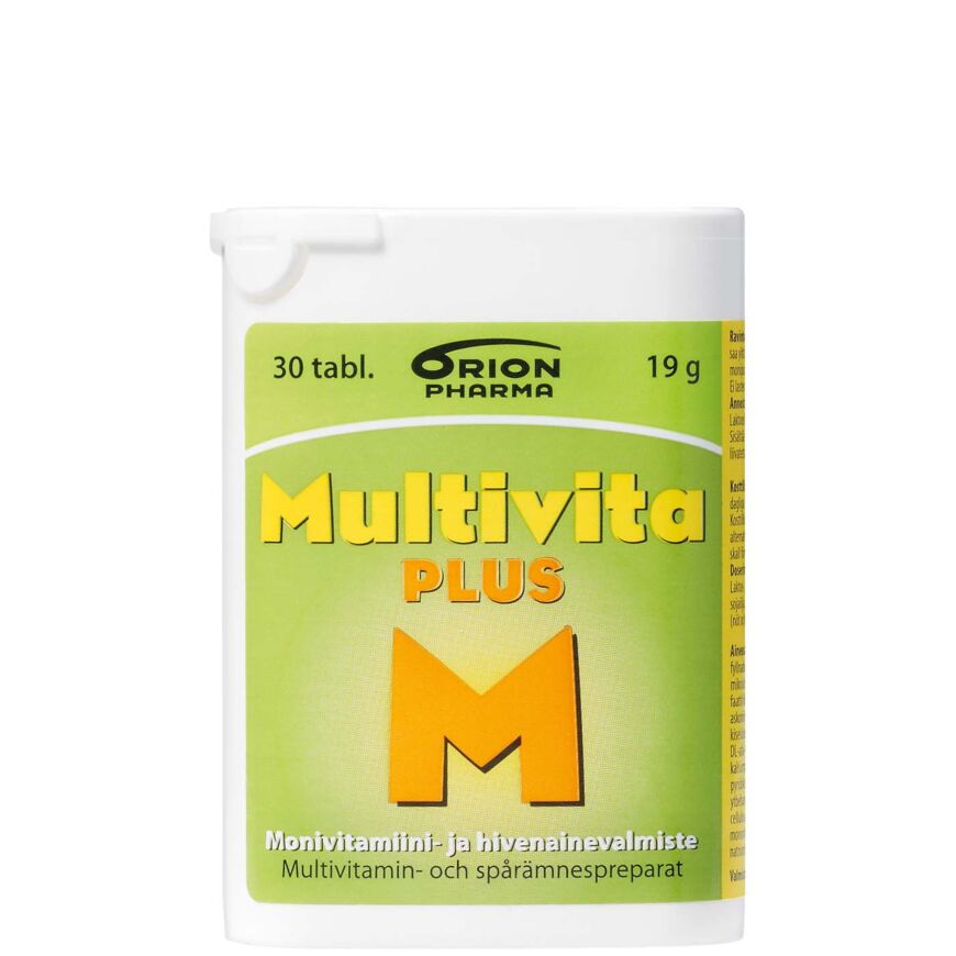 Multivita Plus 30 tabl | Yliopiston Apteekki