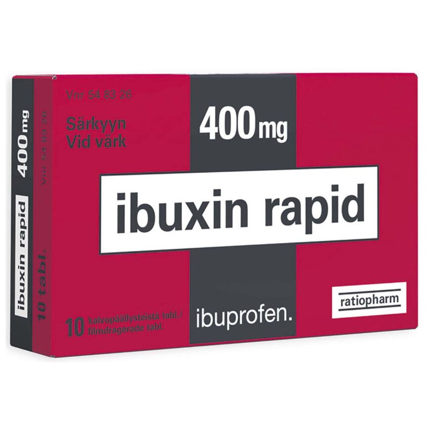 IBUXIN RAPID TABLETTI 400MG | Yliopiston Apteekki