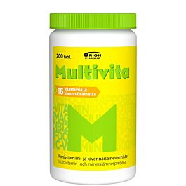 Multivita 200 tabl | Yliopiston Apteekki
