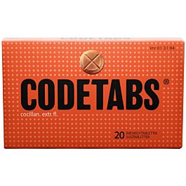 CODETABS IMESKELYTABLETTI 20 fol | Yliopiston Apteekki