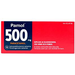 PAMOL TABLETTI 500MG | Yliopiston Apteekki
