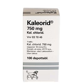 KALEORID DEPOTTABLETTI 750MG | Yliopiston Apteekki