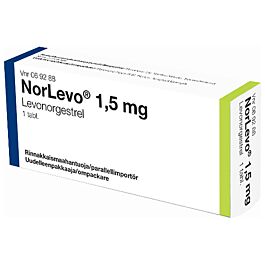 Norlevo 1,5 mg tabletti 1 fol Paranova | Yliopiston Apteekki
