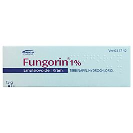 FUNGORIN 1 % EMULSIOVOIDE 15 g | Yliopiston Apteekki