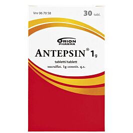 ANTEPSIN TABLETTI 1G | Yliopiston Apteekki