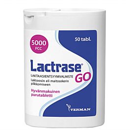 LACTRASE GO 50 TABL | Yliopiston Apteekki