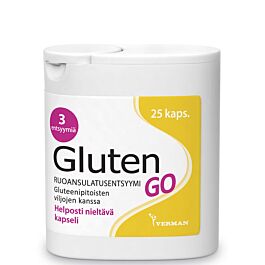 GLUTEN GO 25 KAPS | Yliopiston Apteekki