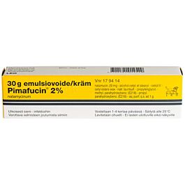 PIMAFUCIN 2 % EMULSIOVOIDE 30 g | Yliopiston Apteekki