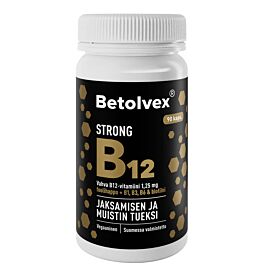 Betolvex Strong B12 1,25mg 90kpl | Yliopiston Apteekki
