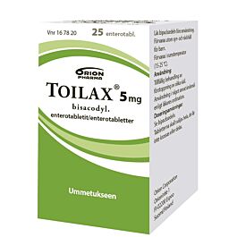 TOILAX enterotabletti 5 mg – eri kokoja | Ya.fi
