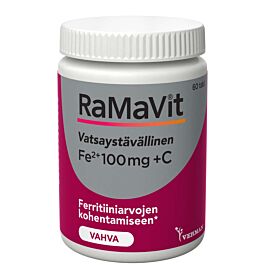RAMAVIT RAUTA 100 MG 60 TABL | Yliopiston Apteekki