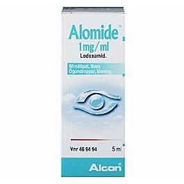 ALOMIDE 1 mg/ml SILMÄTIPAT 5 ml | Yliopiston Apteekki