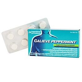 GALIEVE PEPPERMINT PURUTABLETTI | Yliopiston Apteekki