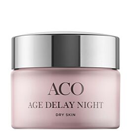 ACO FACE AGE DELAY NIGHT CREAM DRY SKIN 50 ML | Yliopiston Apteekki