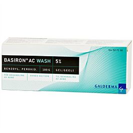 BASIRON AC WASH 5 % GEELI 100 g | Yliopiston Apteekki