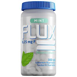 Flux Mint fluoritabletti 300 kpl | Yliopiston Apteekki