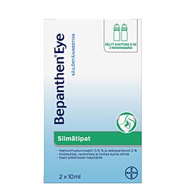 Bepanthen Eye silmätipat 2x10 ml | Yliopiston Apteekki