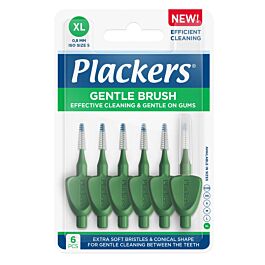 Plackers Gentle Brush XL 0,8 mm | Yliopiston Apteekki