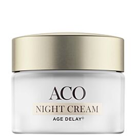 Aco Face Delay+ Night Cream | Yliopiston Apteekki