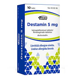 DESTAMIN TABLETTI 5MG | Yliopiston Apteekki