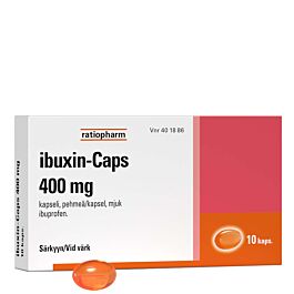 IBUXIN-CAPS KAPSELI 400 MG | Yliopiston Apteekki